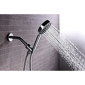 ALL METAL Shower Hose Attachment for Shower Head – CHROME - Extra Long - 72 Inch Handheld – Universal Shower Hose Replacement Part for Hand Held - Shower Head Hose