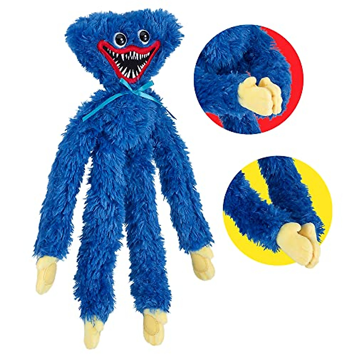 Poppy Playtime - Huggy Wuggy Jumbo Plush (20" Tall Plush, Series 1) [Officially Licensed]
