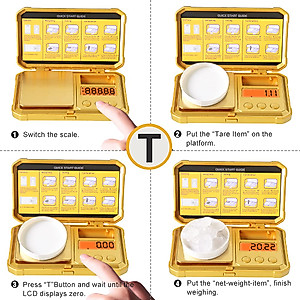 Fuzion Gram Scale 200g/0.01g, Jewelry Scales Digital Weight Grams and Ounces, Digital Pocket Herb Scale with 6 Modes, Tare for Herbs, Jewelry, Small(50g Weight & Battery Included)