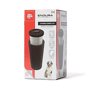 Dirt Devil Style F112 Endura Replacement Odor Trapping Filter, AD47936, Black