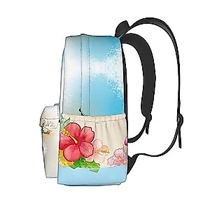 ISUNIET Travel Backpack, Notebook Laptop Bags For Men Women Weekend Outings Trip Book Bag Travel Hiking Camping Work Cartoon Cute Black 39