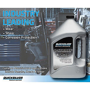 Quicksilver 5W-30 Full Synthetic Marine Engine Oil - 1 Gallon