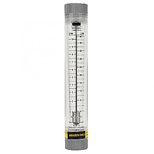 LZM-20G Water Liquid Flowmeter Tube Type 3/4" Female 1.5-15 GPM & 5-55 LPM