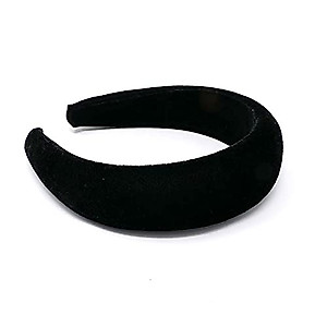Bellefixe Padded Headband (Black Velvet)