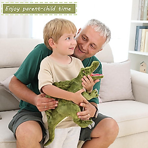 Wilomis Dino Spinosaurus Dinosaur Toys, Dinosaur Stuffed Animal, 21” Spinosaurus Stuffed Animal Plushie, Dragon Doll Toys Pillow Kids Birthday Gift