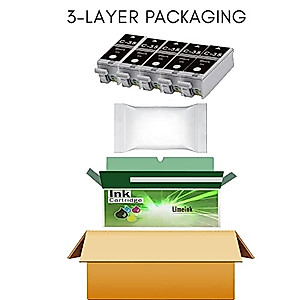 Limeink 5 Pack Black PGI-35 Compatible Ink Cartridges Set Use for PIXMA iP100 PIXMA iP110 Series Printers 1509b002 1511B002