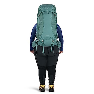 Osprey Viva 65L Women's Backpacking Backpack, Succulent Green, One Size, Extended Fit