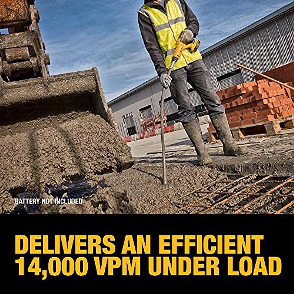 DEWALT 20V MAX* Pencil Vibrator, Tool Only (DCE531B)