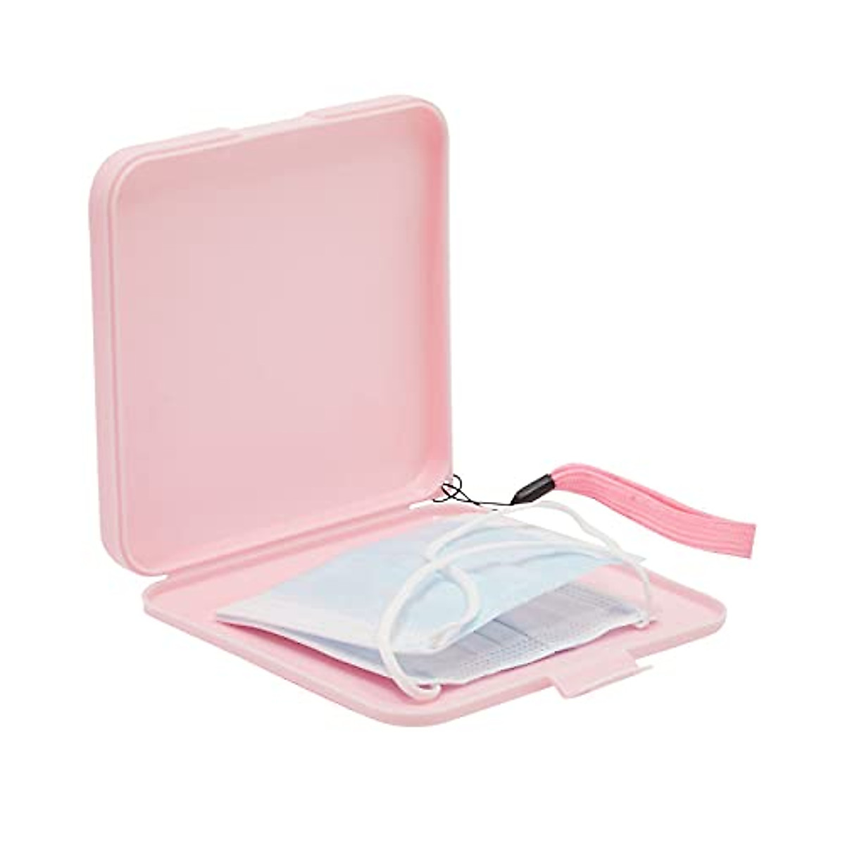 Portable Face Covering Carrying Case, Organizer Container for Storage (6 Pack)