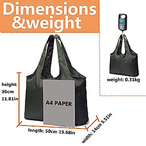 Women Fashion Large Tote Shoulder Handbag Waterproof Tote Bag Multi-function Nylon Travel Shoulder