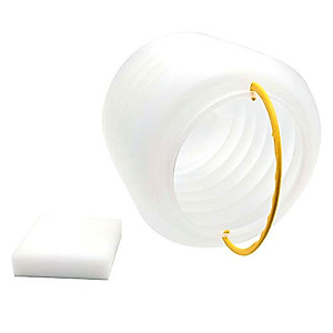 GARASANI Portable Transparent Plastic Drawing Wash Brush Water Barrel Telescopic for Acrylic Oil Watercolor Painting Bucket