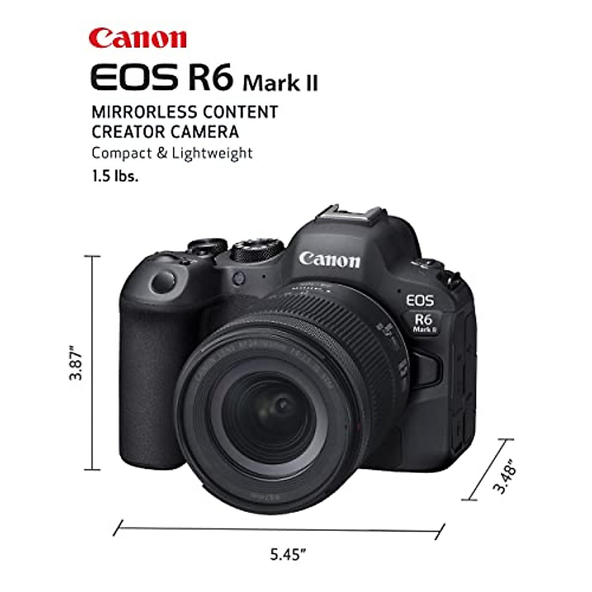 Canon EOS R6 Mark II RF24-105mm F4-7.1 is STM KIT