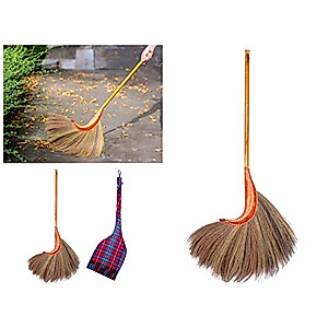 Natural Grass Broom 100% Handmade (Traditional)