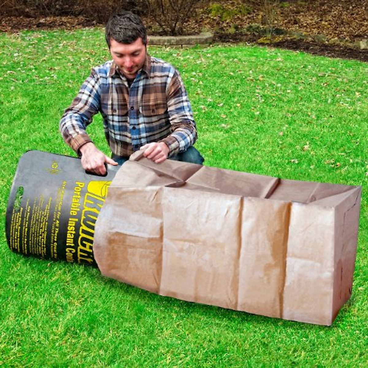 Kwickan KC100IS Portable Instant Container, Black/Yellow