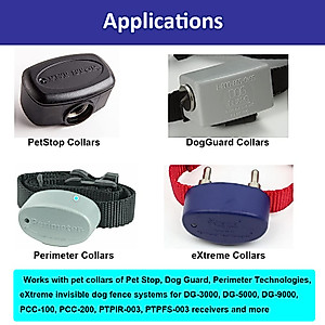 Enerpe 2CR1/3N 6 Volt Replacement Battery Compatible with Pet Stop, Dog Guard, Perimeter and Extreme Dog Collars 4-Pack