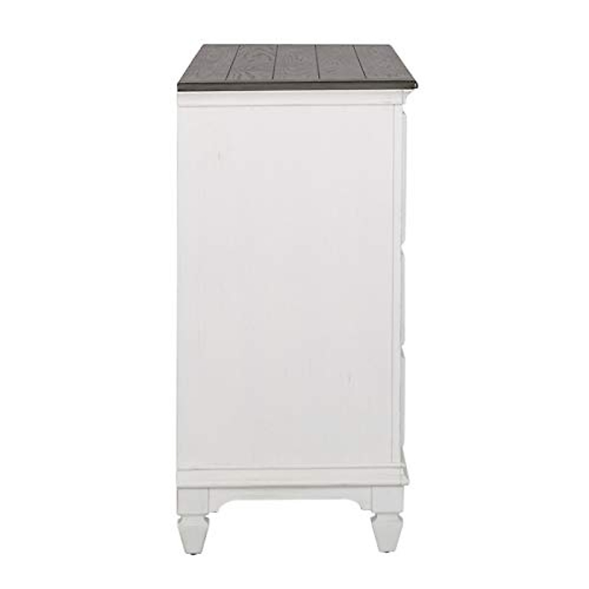 Liberty Furniture Industries Allyson Park 8 Drawer Dresser, W66 x D19 x H38, White