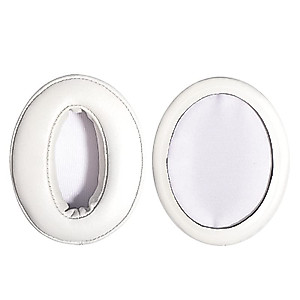 HD4.50BT Replacement Ear Pads Quite-Comfort Protein Leather, Earpads Cushions for Sennheiser HD4.50BT, HD4.50BTNC, HD4.40BT, HD450BT HD430 HD440 HD350BT HD400S HD458BT HD300 Headphones(White)