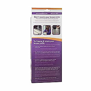 Milkies Milk Trays, Breastmilk Freezer Tray Organizer, Freeze and Store Your Milk and Baby Food in 1 Ounce Sticks, Includes 2 Reusable Storage Container Trays, No BPA-Phthalates-Dyes, Silicone-Free