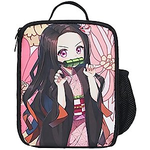 Roffatide Girls Leakproof Multifunctional Student Small Thermal Insulation Lunch Bag