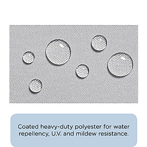 GOODSMANN 600 Denier Center Console Boat Cover Accessory Waterproof Boat Cover Weather Protection Trailerable Boat Cover Fits Models Up to 58'' Height, 45'' Length, 34'' Width 9921-0162-31