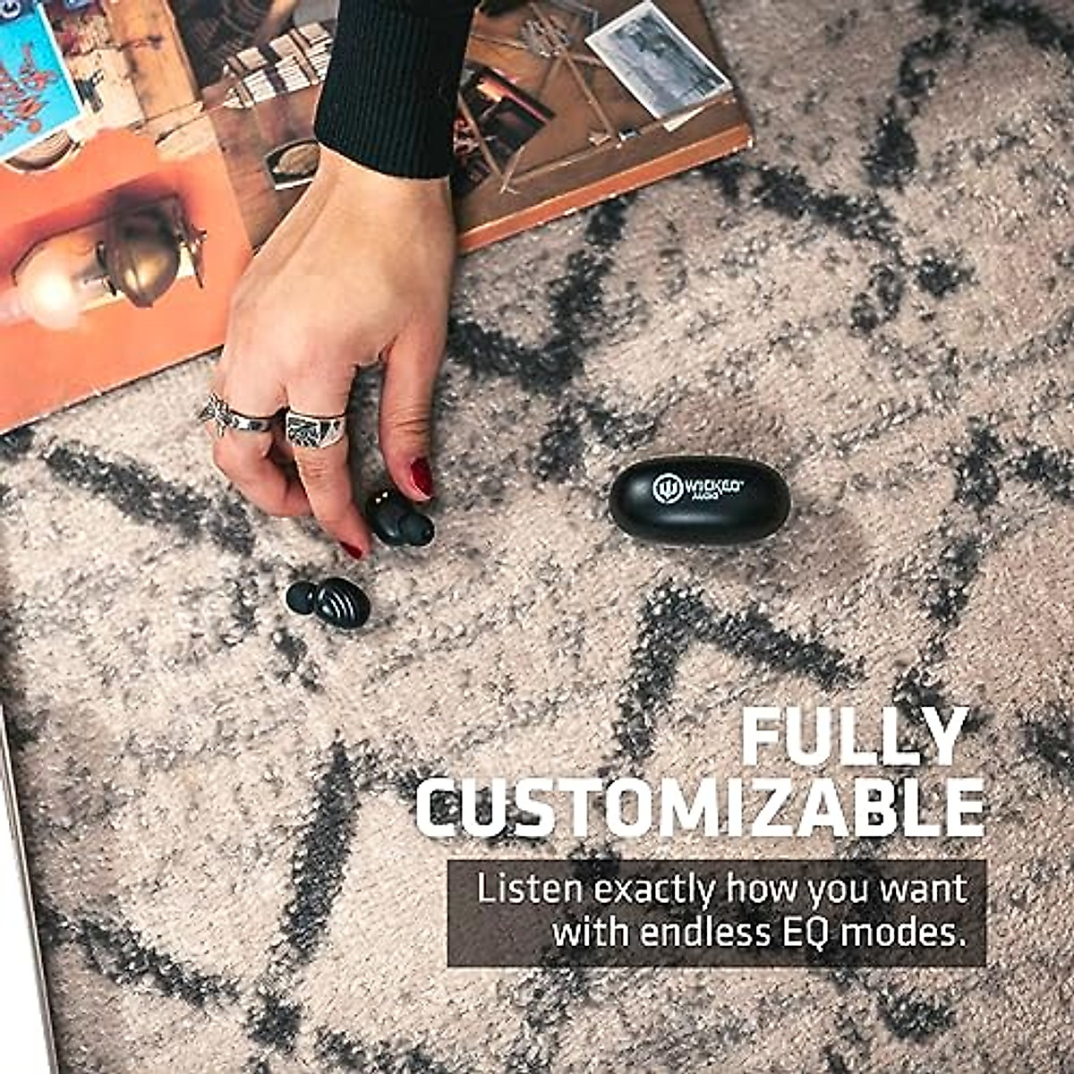 Wicked Audio Mojo 300 True Wireless Bluetooth Earbuds | Long Battery ...