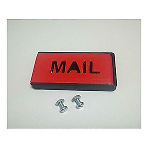 Mailbox Flag, Front Mount, Great on Brick/Stone Mailbox, Stylish Replacement