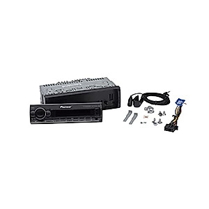 Pioneer MVH-S522BS Amazon Alexa, Pioneer Smart Sync, Bluetooth, Android, iPhone - Audio Digital Media Receiver, Black