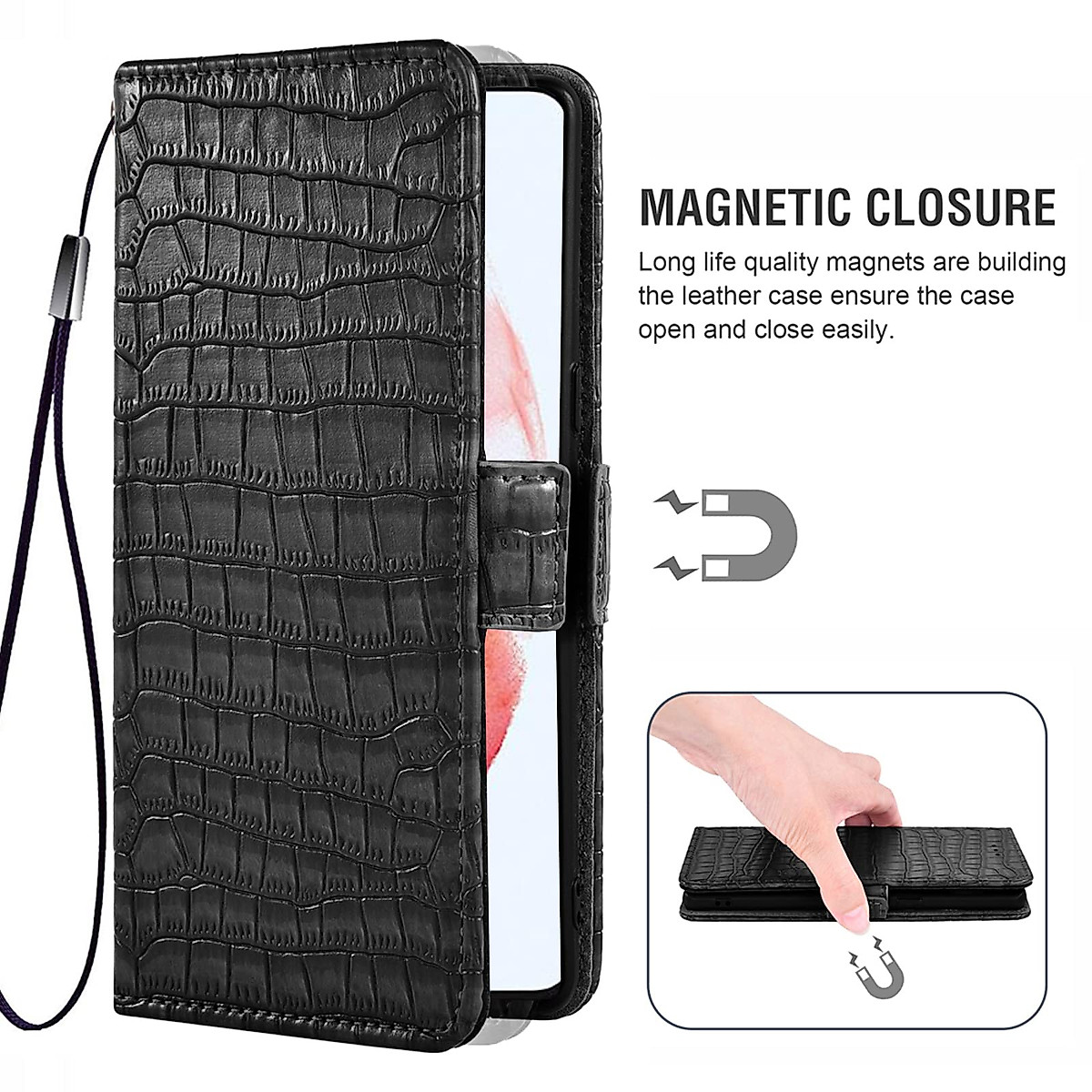 Asuwish Compatible with OnePlus Nord N10 5G Wallet Case with Tempered Glass Screen Protector and Flip Card Holder Stand Cell Phone Cover for One Plus N 10 G5 1 Plus 10N 1plus One+ 1+ N105G Women Black