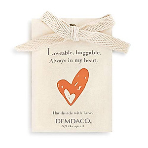 DEMDACO Loveable Huggable Mini Giving Bear Children's Plush Stuffed Animal Toy