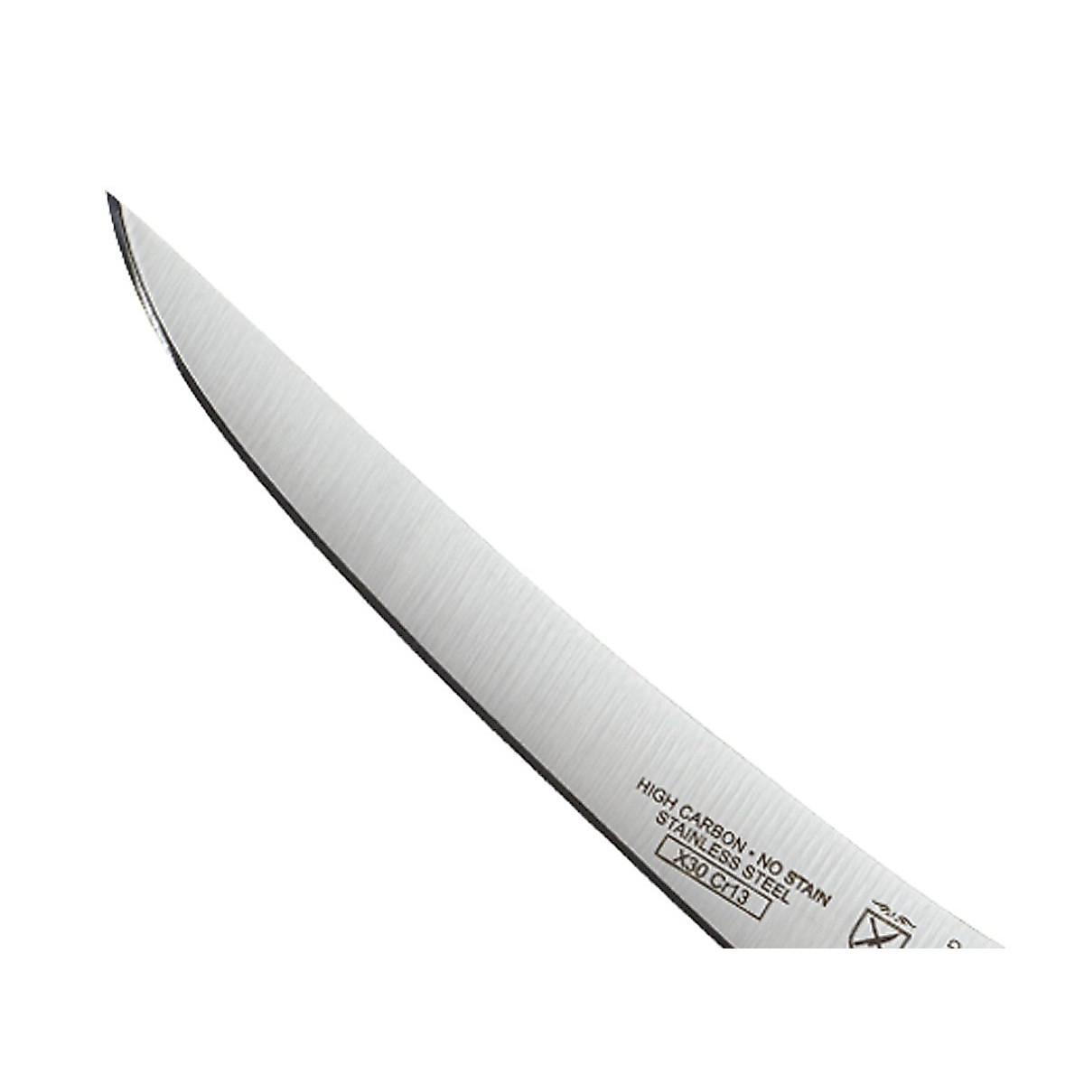 Mercer Culinary Red Millennia Colors Handle, 6" Curved Boning Knife