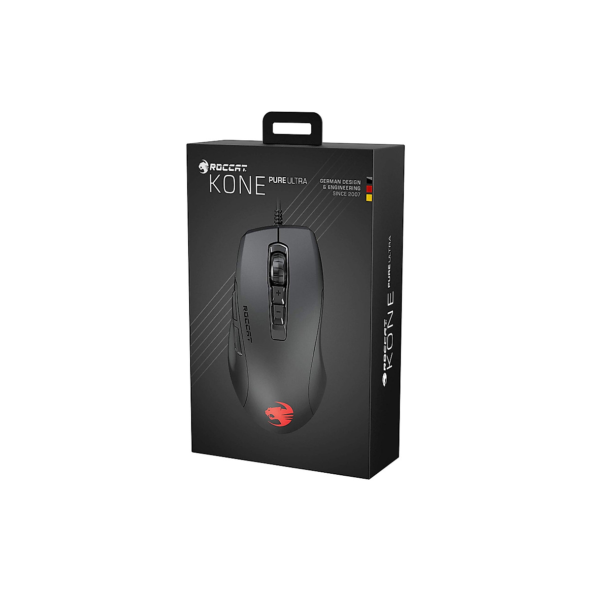 ROCCAT ROC-11-730 Kone Pure Ultra - Light ErgonoMic Gaming Mouse (16000 Dpi Optical Sensor RGB Lighting Ultra Light) Black