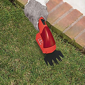 Sun Joe HJ604C-RED 7.2V Cordless 2-in-1 Grass Shear, Hedge Trimmer, Red