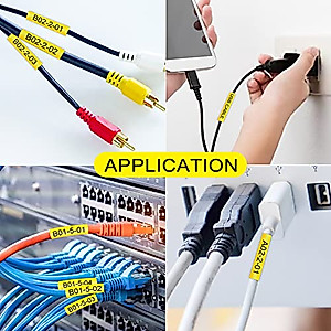 2Pack Compatible for Brother Heat Shrink Tube Label Tape HSe-231 HSe-631 Black on White/Yellow 11.7mm x 1.5m Work for PT-D210 PT-D400 PT-E300 PT-E500 PT-P750WVP Printer, 0.46''x 4.92ft