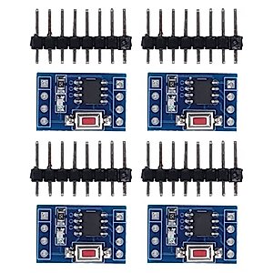 MCU Development Module, 1 Channel Switch Chip Stable Output Wide Application 4 Sets Microcontroller Board Good Control PCB for PWM Wave Modulation