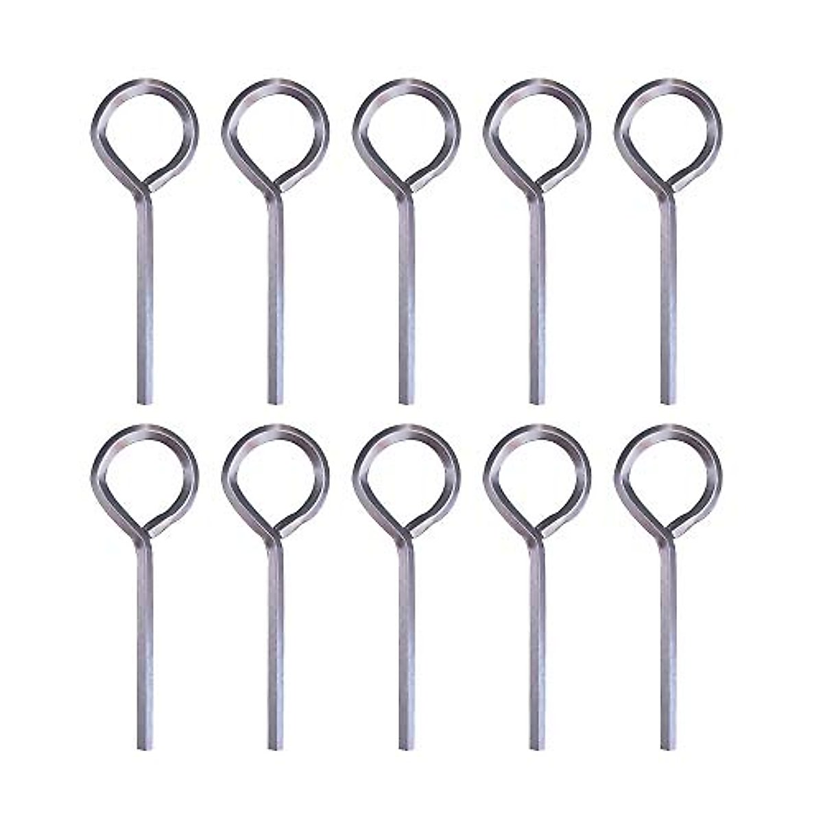 3/32” Hex Key Dogging Key Allen Key with Full Loop, Allen Wrench Door Key, Solid Metal – 10 Packs
