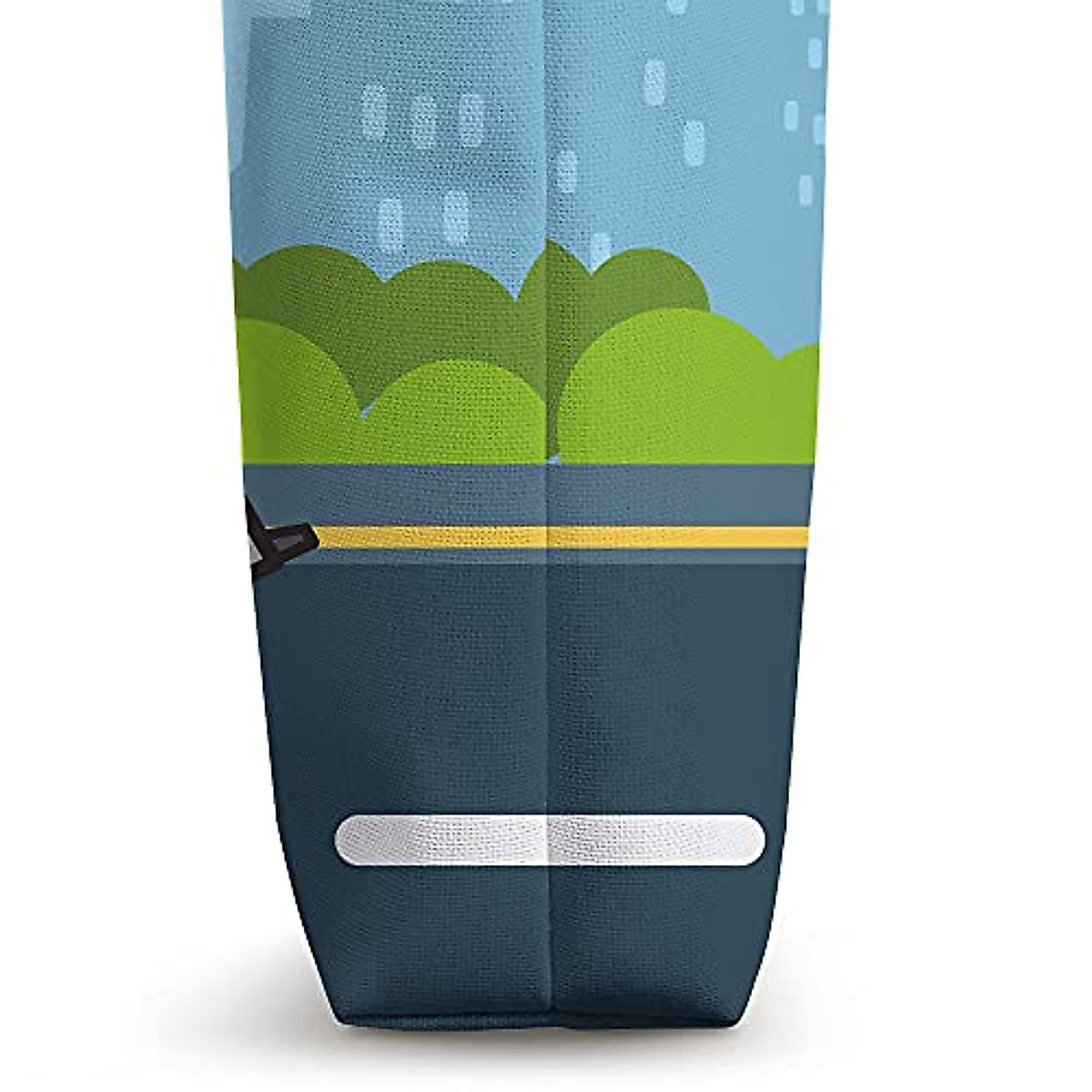 Kids Monogram Construction Loader Letter J Tote Bag