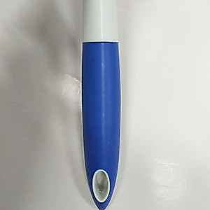 2Pcs Pumice Stone Brush Pedicure Tools Handle Hard Skin Remover for Foot Hands File Exfoliation (Blue)