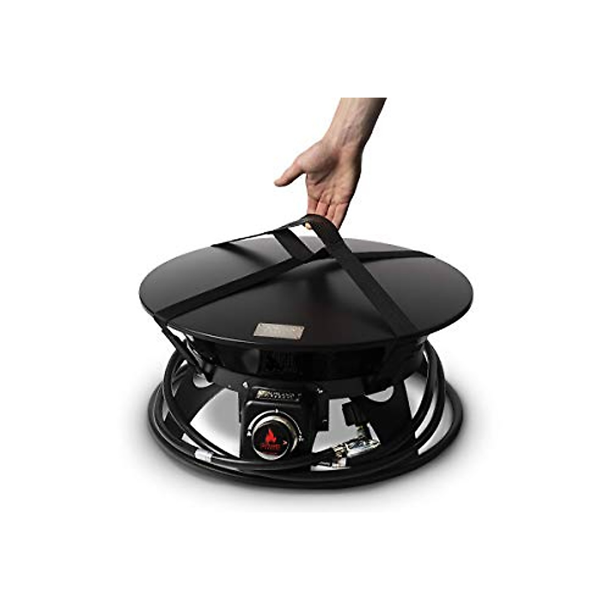 Outland Firebowl Weather Resistant 730 Cover & Carry Kit, Fits 19-Inch Diameter Outdoor Portable Propane Gas Fire Pit