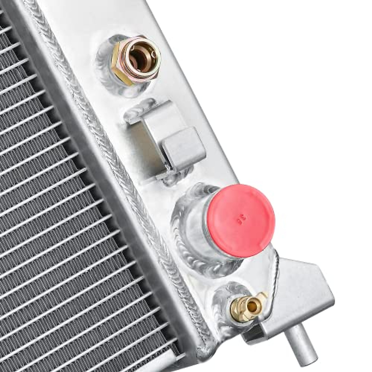 OzCoolingParts All Aluminum Radiator for 2019-2021 2020 Chevy Silverado 1500 GMC Sierra 1500 4.3L 5.3L 6.2L
