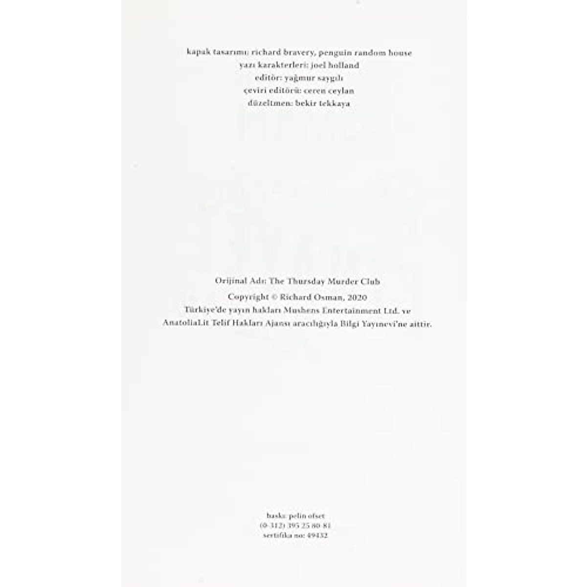 Persembe Günü Cinayet Kulübü