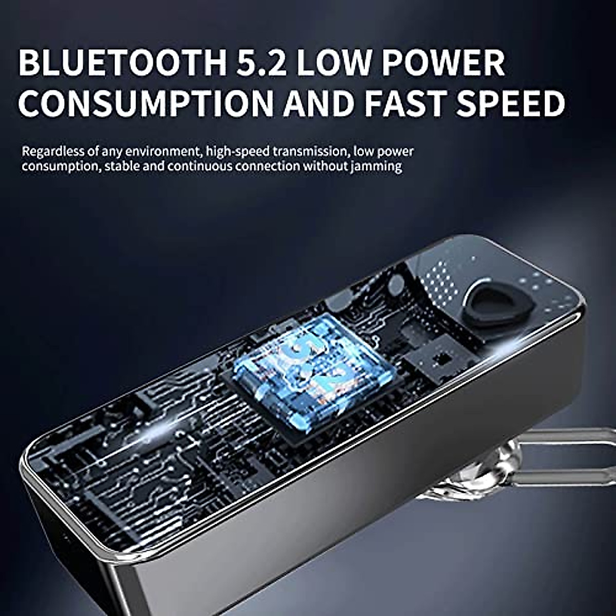 #548S7S Single Ear Call Bluetooth Headset in-Ear Riding Sports Driver Business Earplugs