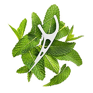 2-in-1 Dental Floss Picks for Teeth | Mint Dental Floss Sticks | Glide Dental Floss Technology | Tooth Floss for Adults | Picks Dental Flossers | Tooth Floss Dental | 3x90 Count (270 Gum Floss Picks)