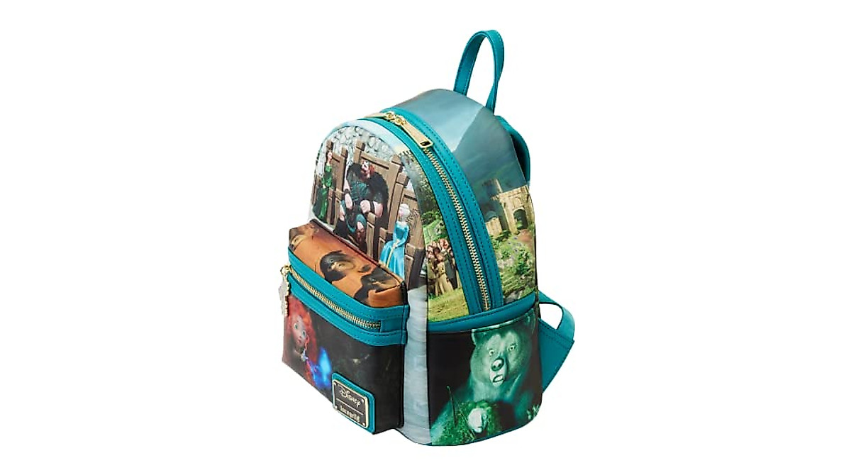 Loungefly Brave Merida Princess Scenes Shoulder Bag - Official Disney