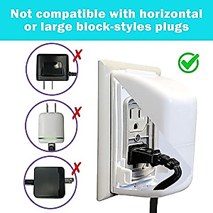 Little Chicks Baby Plug and Outlet Covers for Wall Sockets - 2 Pack - Model CK030