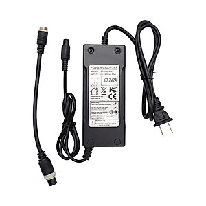 New 67.2V 2A Battery Charger for 60V 16S Lithium Batteries Pack 3-Prong Inline Female Connector