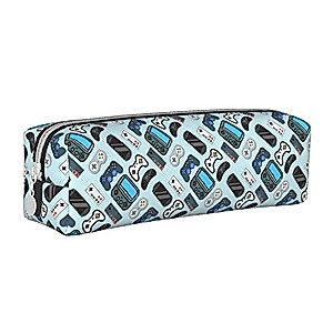 Hozojuw Gaming Pencil Case, Large Capacity Gamer Pencil Pouch With Zipper, Durable Pen Pencil Box, Stationery Desk Organizer Bags For Teens Boys Girls Women Office (Gaming)