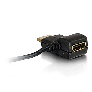 Legrand - C2G Voltage Inserter, Male to Male HDMI Inserter, USB Powered Voltage Inserter, Black Voltage Regulator, 5.8 Foot USB Powered HDMI Voltage Inserter, 1 Count, C2G 42236