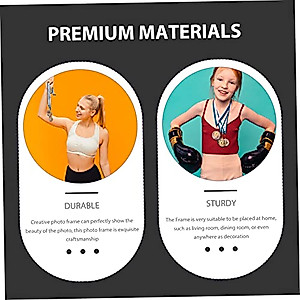 GAFOKI Box Medal Display Frame Multi Purpose Hanger Wood Easel Stand Desktop Decor Sports Medal Display Box Medal Frame Shadow Box Display Case Medal Holder Badge Photo Holder Metal Wood