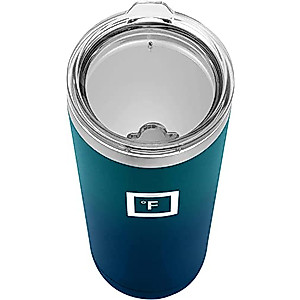 IRON °FLASK Classic Tumbler - 32 Oz, Vacuum Insulated Stainless Steel, Hot Cold, Double Walled, Thermo Travel Mug, Water Metal Canteen, Dark Night