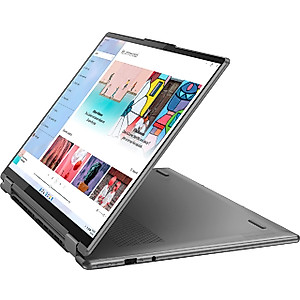 Lenovo Yoga 7i 16'' 2.5K Touchscreen 2-in-1 Laptop, 12th Intel Evo Platform 12-Core i5-1240P, 8GB LPDDR5 RAM, 512GB SSD, Iris Xe Graphics, Backlit KB, FP, Win11 H, W/ Stylus Pen Storm Grey